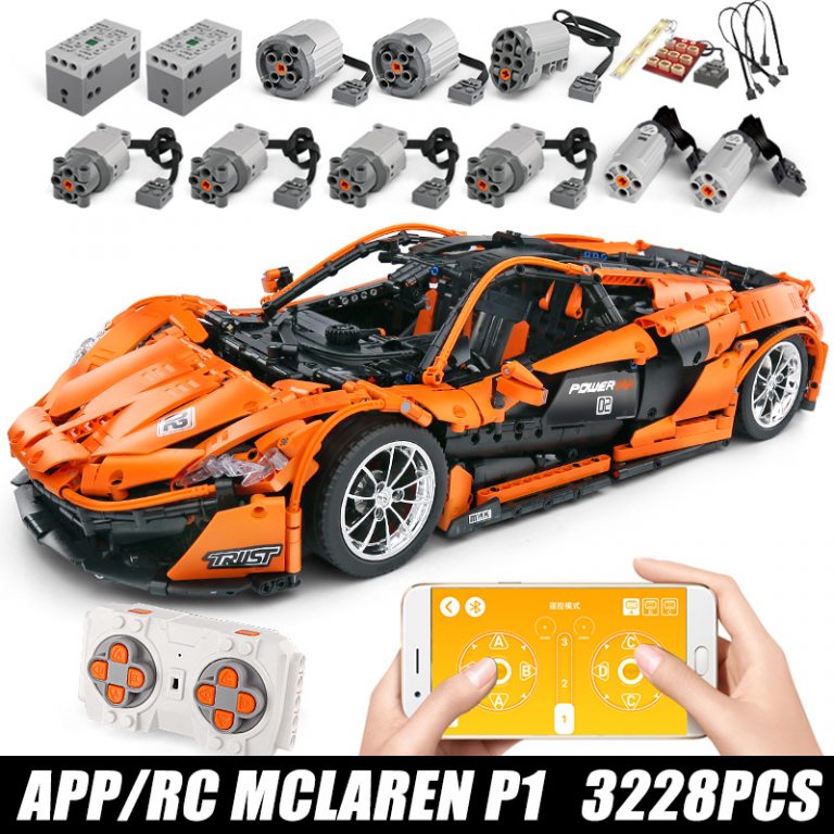 MOULD KING 13090 MOC 20087 Technic Series McLaren P1 hypercar Racing Car - MOULD KING™ Block ...