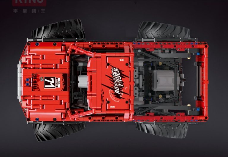 MOULD KING 18003 Red Monster Buggy - MOULD KING™ Block - Official Store